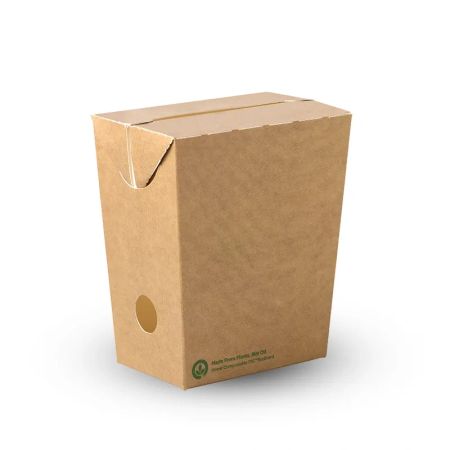 Buy Small Unlined Enclosed BioBoard Chip Box from £10.69
