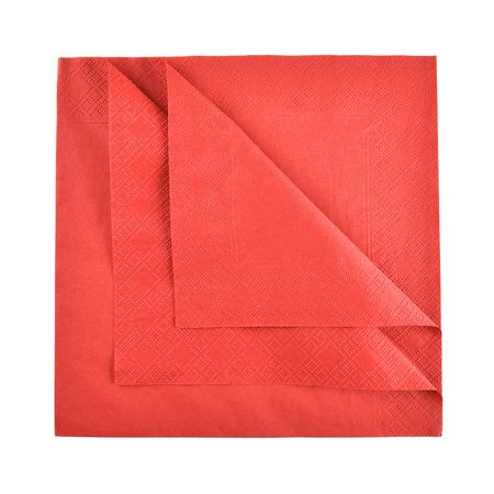 Buy Swantex 40cm 2ply Red Paper Napkins from £3.99