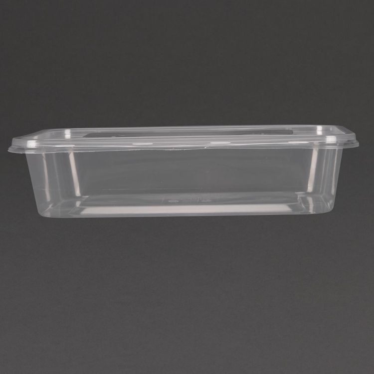 Buy Fiesta Recyclable Plastic Microwavable Containers with Lid Small ...