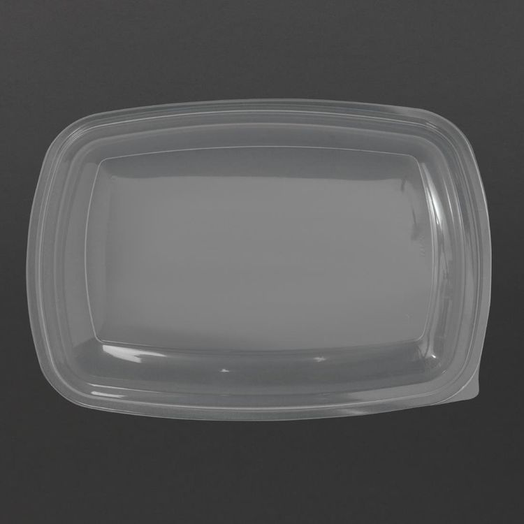 Buy Fastpac Large Rectangular Food Container Lids 1350ml / 48oz from £48.60