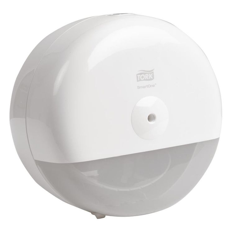 Buy Tork Smart One Mini Toilet Roll Dispenser White from £42.89