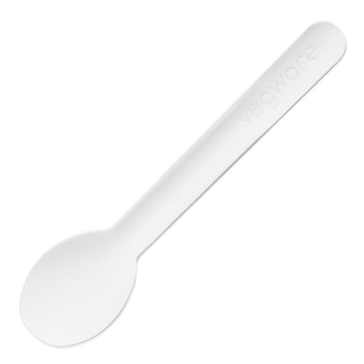 Buy Vegware P-SP4.5 Compostable Paper Teaspoon 115mm from £26.80