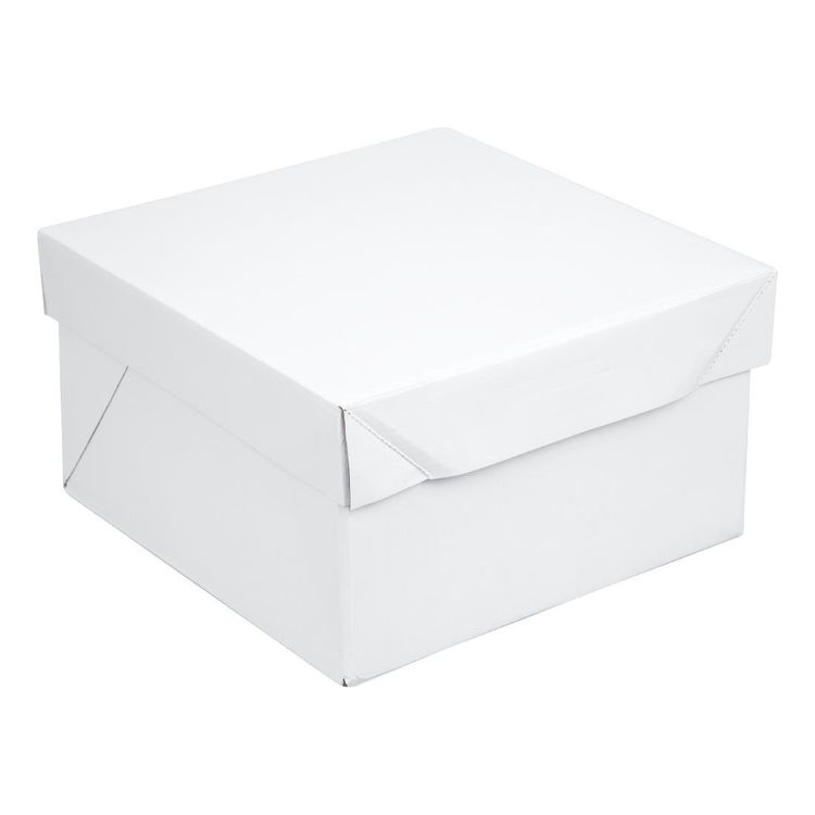 Buy PME Sturdy Cardboard Cake Box 10in from £3.29