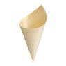 Buy Fiesta Compostable Wooden Canape Cones 75mm from £11.80